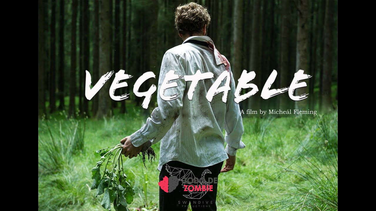 A vegetable eating Zombie must fend off hunger, and his hunters ...